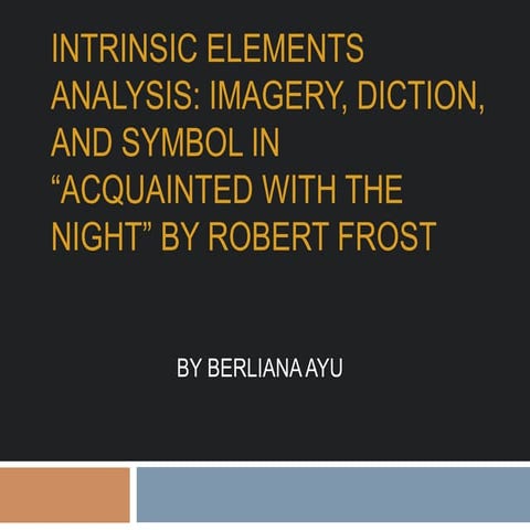 i-poetry: Intrinsic Element Analysis: Imagery, Diction, and Symbol in ...