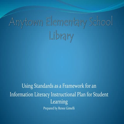 Library Media Specialist | PPTX