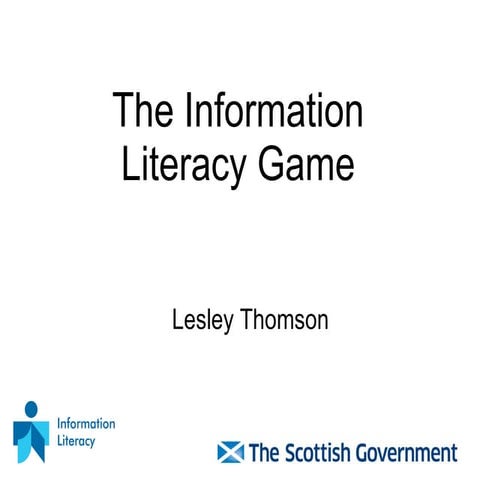 Information literacy game | PPT