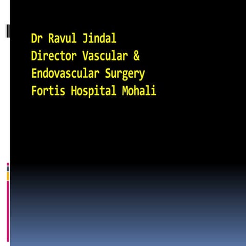 Iliac stenting, aneursym, endovascular stenting | PPTX