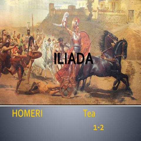 iliada analize , Analize e Iliades | PPTX