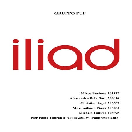Iliad report | PDF