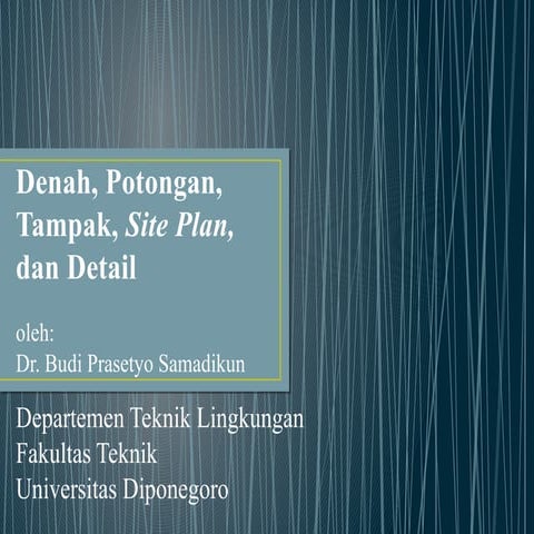 ilide.info-gamtek-kul-4-denah-potongan-tampak-site-plan-detail-pr ...