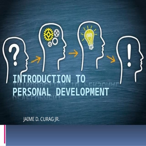 1. introduction to personal development | PPT
