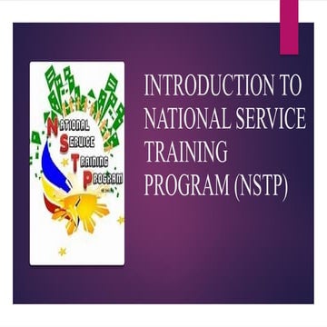 NSTP 1 Civic Welfare Training Service Module | PDF