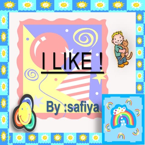 I like ! | PPTX | Food & Drink