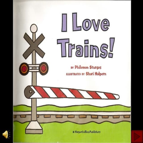 I like trains talking book | PPT