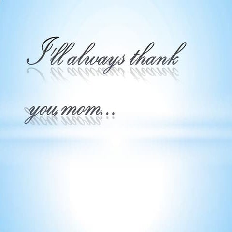 Thank you, mom and dad! Powerpoint from Kanyon | PPTX