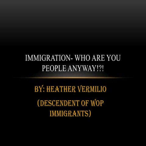 Illegal immigration ppt | PPT