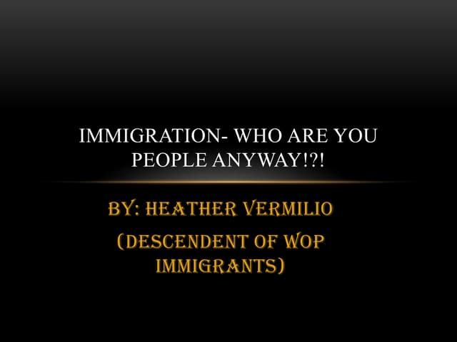 US Immigration | PPT