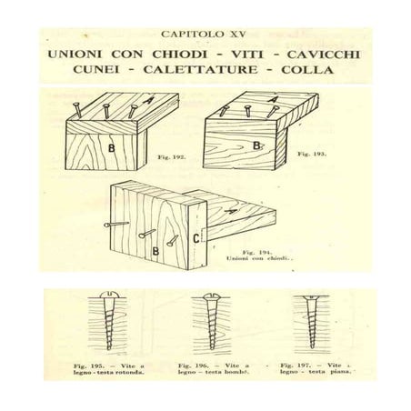 Il legno giunzioni | PDF