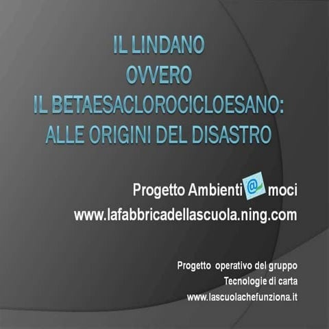 Il lindano | PPT