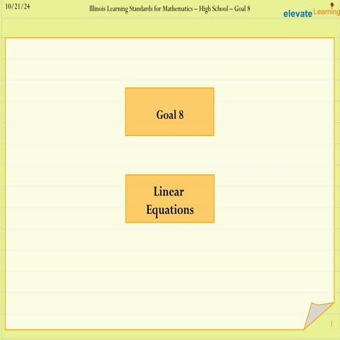 Illinois_High_School_Demo for Math explanation | PPT