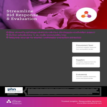 illion TenderLink Plans & Pricing - AU | PDF