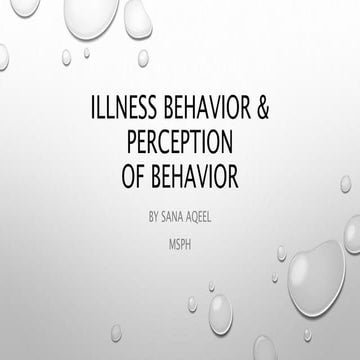 Illness behavior & perception dpt.pptx