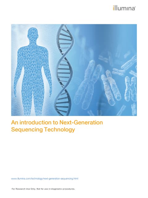 Next Generation Sequencing Ngs Pptx Biological Sciences Science