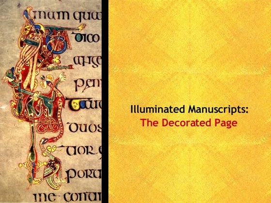 Illuminated Manuscript | PPT