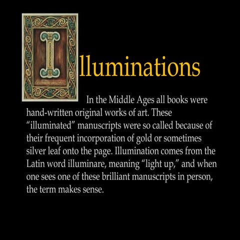 Illumination | PPT