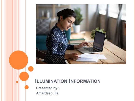 Different types of lighting infographic. | PPT