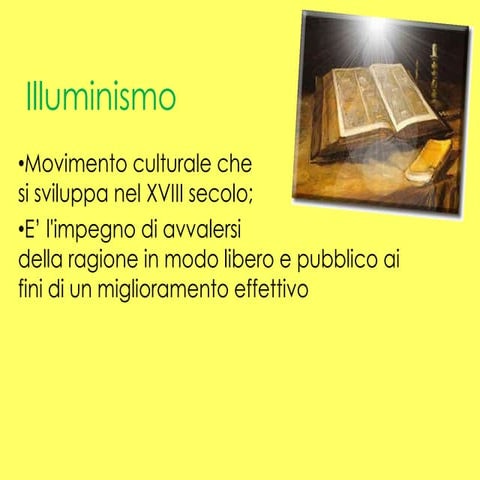 Illuminismo | PPTX