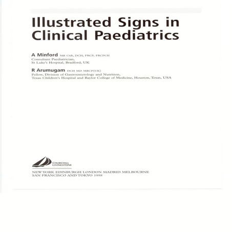 Illustrated signs in clinical pediatrics | PDF