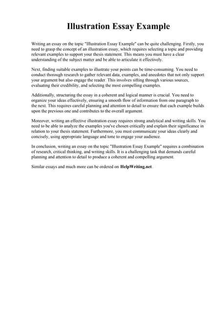 Illustration Essay Topic.pdf