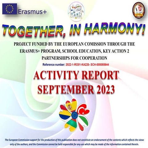Illustrative activity report - September 2023 | PPT | Free Download