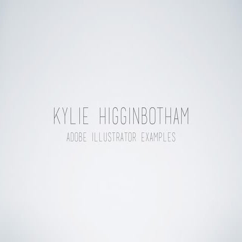 Illustrator Examples | PPT