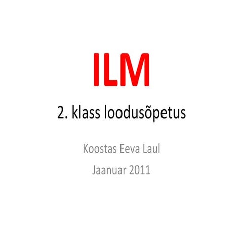 Ilm | PPT