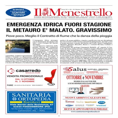 Il menestrello 25 ott obre 2019 | PDF