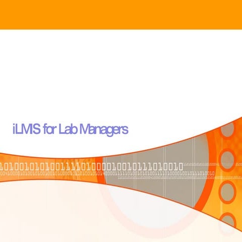 I lmis for lab managers | PPT