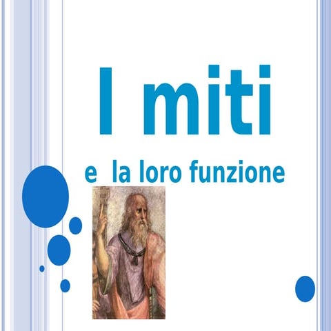 Il mito platonico | PDF