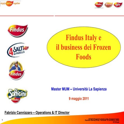 Il modern trade in italia il caso findus | PDF
