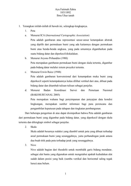 pengkuran jarak dan sudut (ilmu ukur tanah) | PDF