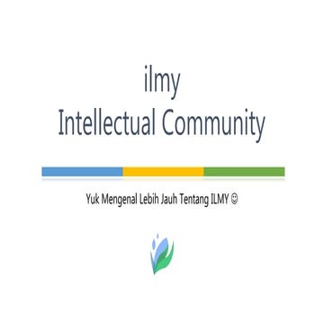 Profil ilmy (Intellectual Community) | PPT