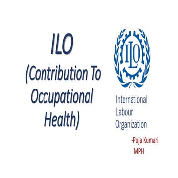 Occupational Health and Safety Protocols of International Labour ...