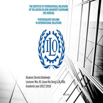 ILO-Suriname | PDF