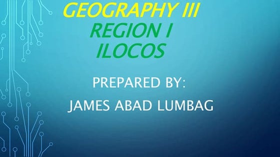Region 1 - (ilocos region) | DOCX