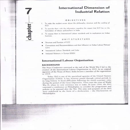 Ilo & india, ILO Conventions Ratified by India | PDF