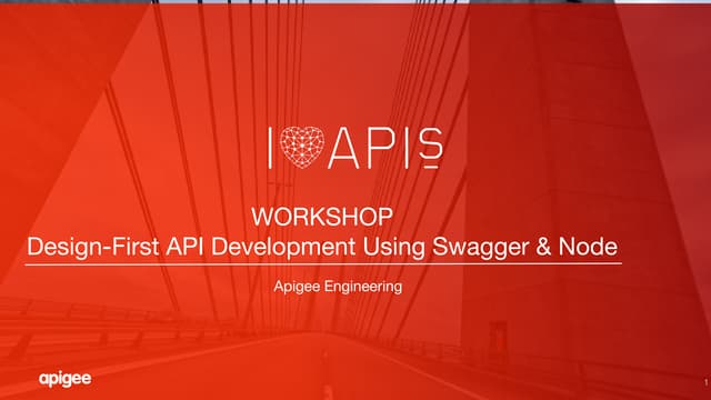 I Love APIs 2015 API Lab Design-first API Development Using Node and ... I Love APIs 2015 API Lab Design-first API Development Using Node and ...