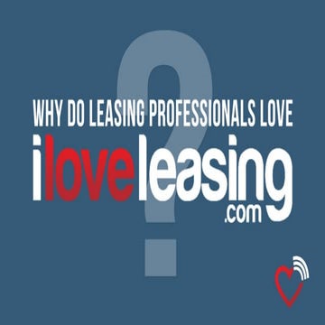 I love leasing - how it works | PDF