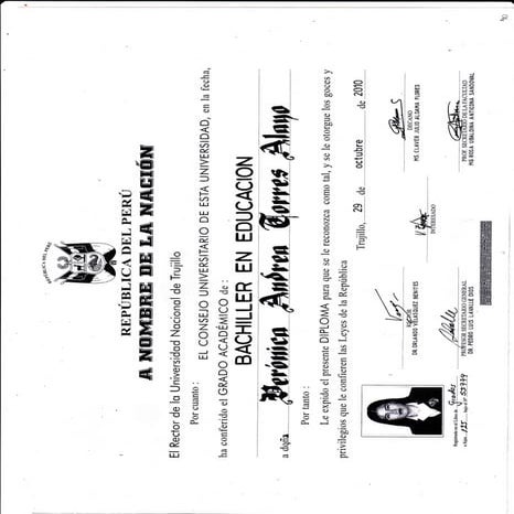 BACHILLER EN EDUCACIÓN | PDF