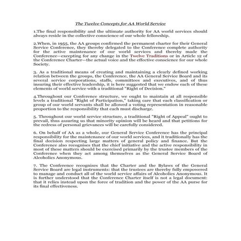 UNITARIANISM AND ALCOHOLICS ANONYMOUS | PDF