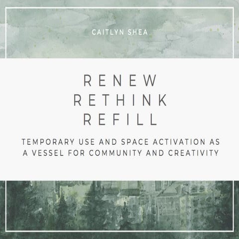 RENEW RETHINK REFILL | PPT