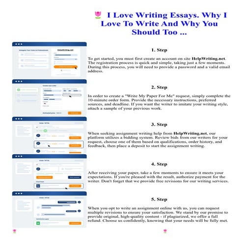 I Love Writing Essays. Why I Love To Write And Why You Should Too | PDF