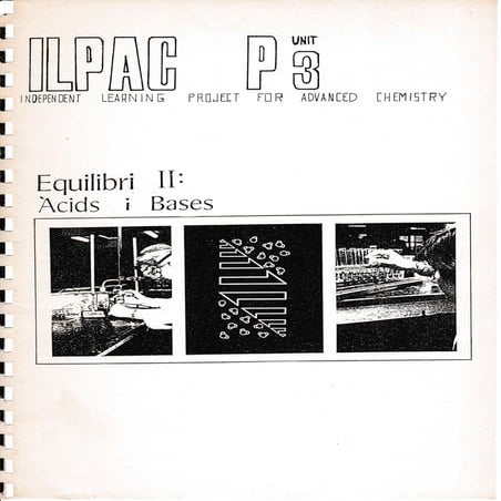 ILPAC P3. Equilibri II. Âcids i bases. Amb solucions | PDF