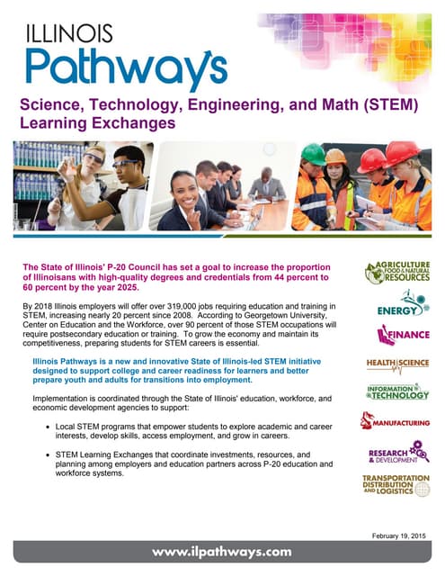 Manufacturing STEM LE Flyer | PDF