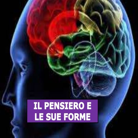 Il pensiero e le sue forme | PPTX