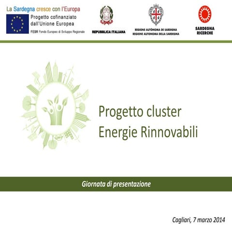Il progetto cluster energie rinnovabili caratteristiche e modalità di ...