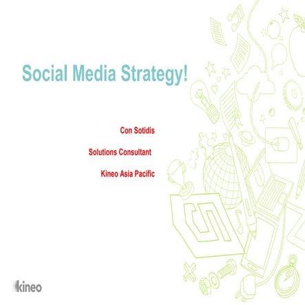 Social media marketing strategy | PPSX